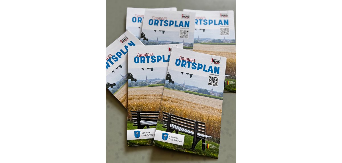 Der neue Ortsplan ist da! | Gemeinde Gross-Zimmern